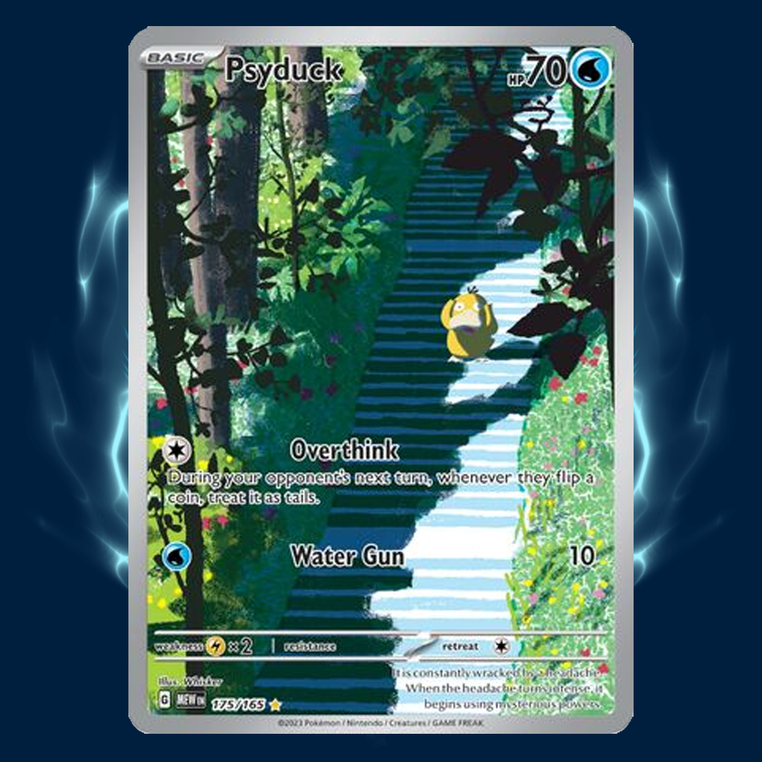 Pokemon 151 Psyduck IR 175/165 – Card Galaxy