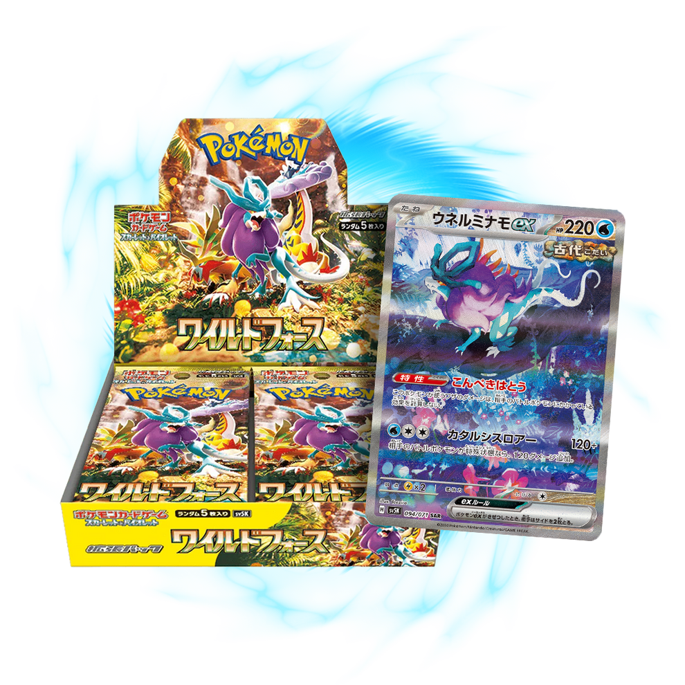 Pokemon Wild Force sv5k Japanese Booster Box – Card Galaxy